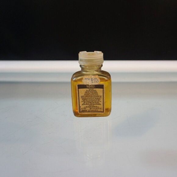 Liquitex | Office | Rare Vintage 985 Bottle Liquitex Damar Varnish ...